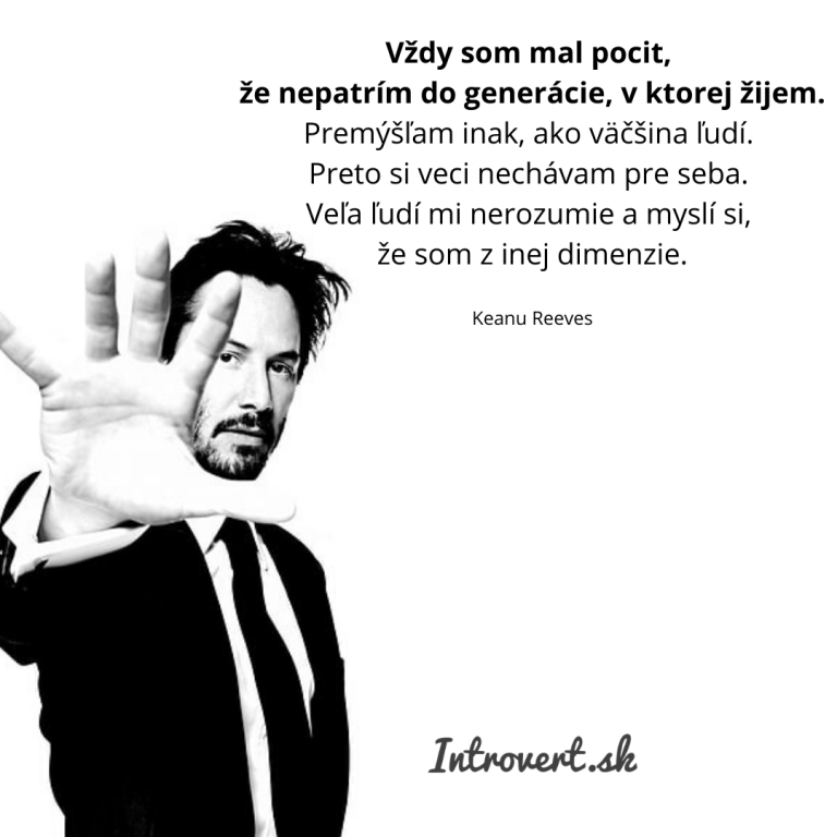 Úspešní introverti #9 – Keanu Reeves | Introvert.sk Úspešní introverti #9 – Keanu Reeves | Introvert.sk